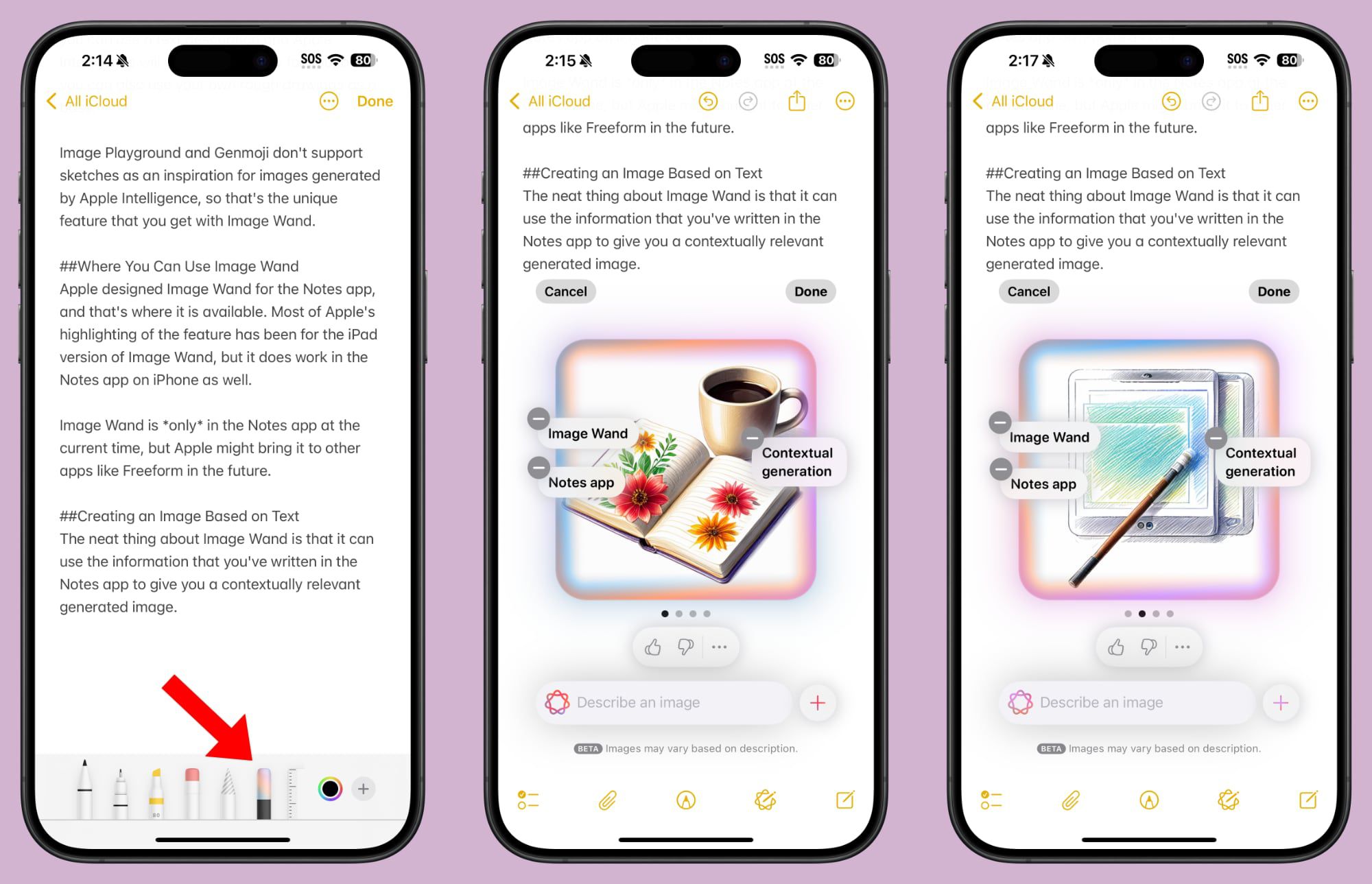 Apple Intelligence Image Wand: All the New Features in iOS 18.2 - MacRumors