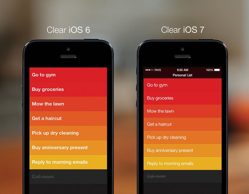 Realmac Software Launches Universal 'Clear' To-Do App With iOS 7 ...