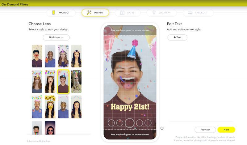 Snapchat Launches 'Create Your Own Lens' Studio Within iOS App, Adds ...