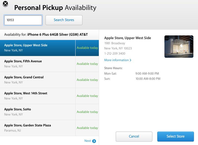 iPhone 6 and 6 Plus Shipping Times Improve to 3 to 5 Days for Many ...