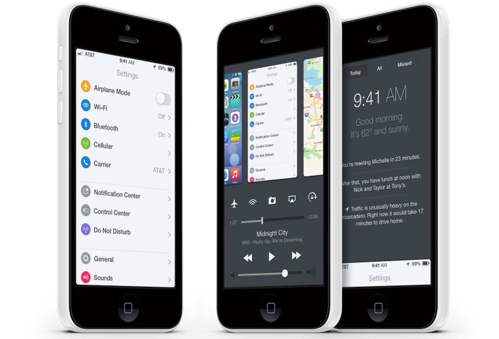 iOS 8 Concept Video Features Unified Interface for Control Center and ...