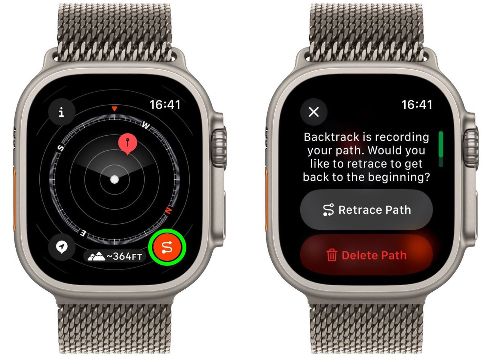Use Apple Watch Backtrack to Retrace Your Steps - MacRumors