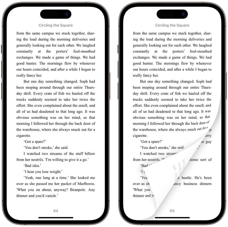 How to Re-Enable the Classic Page Turning Animation in Apple Books ...