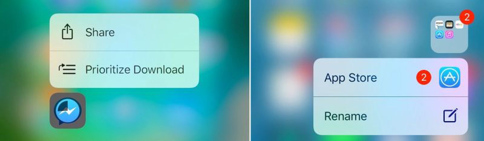 How to Use Native 3D Touch Actions in iOS 10 - MacRumors