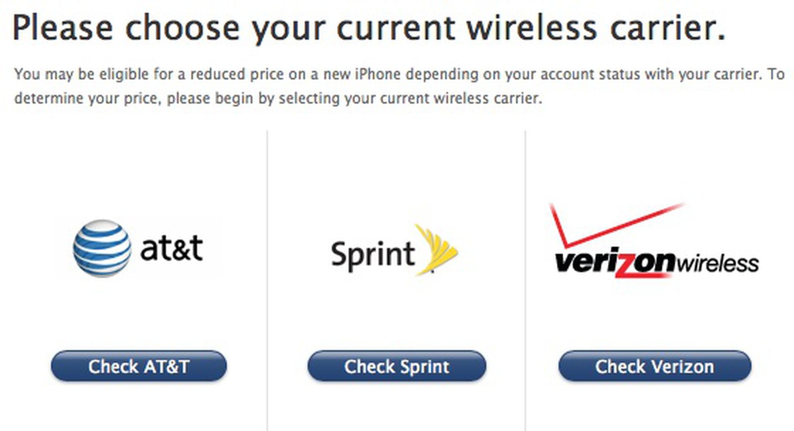 Check Upgrade Eligibility and Service Plans for iPhone 5 Through Apple ...