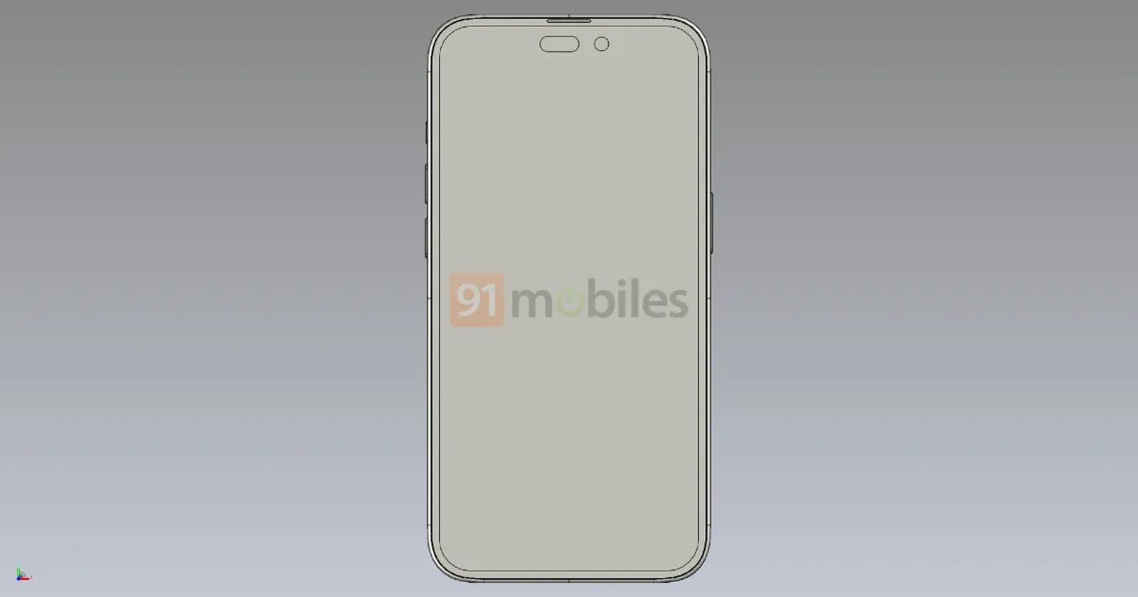 First Alleged CAD Renders of iPhone 14 Pro Show Pill-Shaped and ...