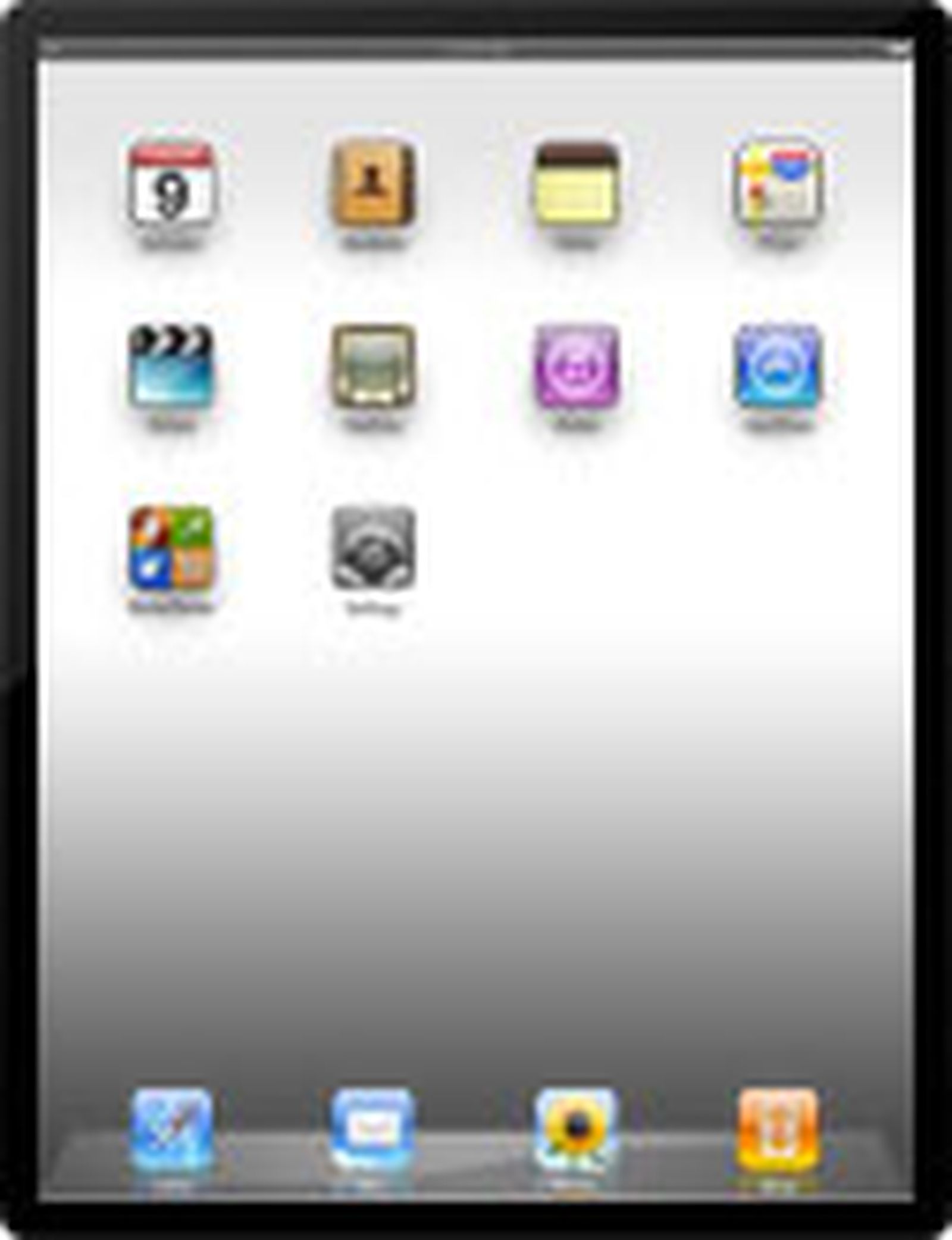 FaceTime, Camera and PhotoBooth Icons Confirm Camera in iPad 2 - MacRumors