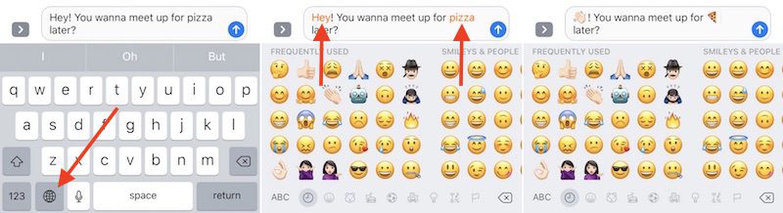 Messages in iOS 10: How to Use Emoji Replacement and Prediction - MacRumors