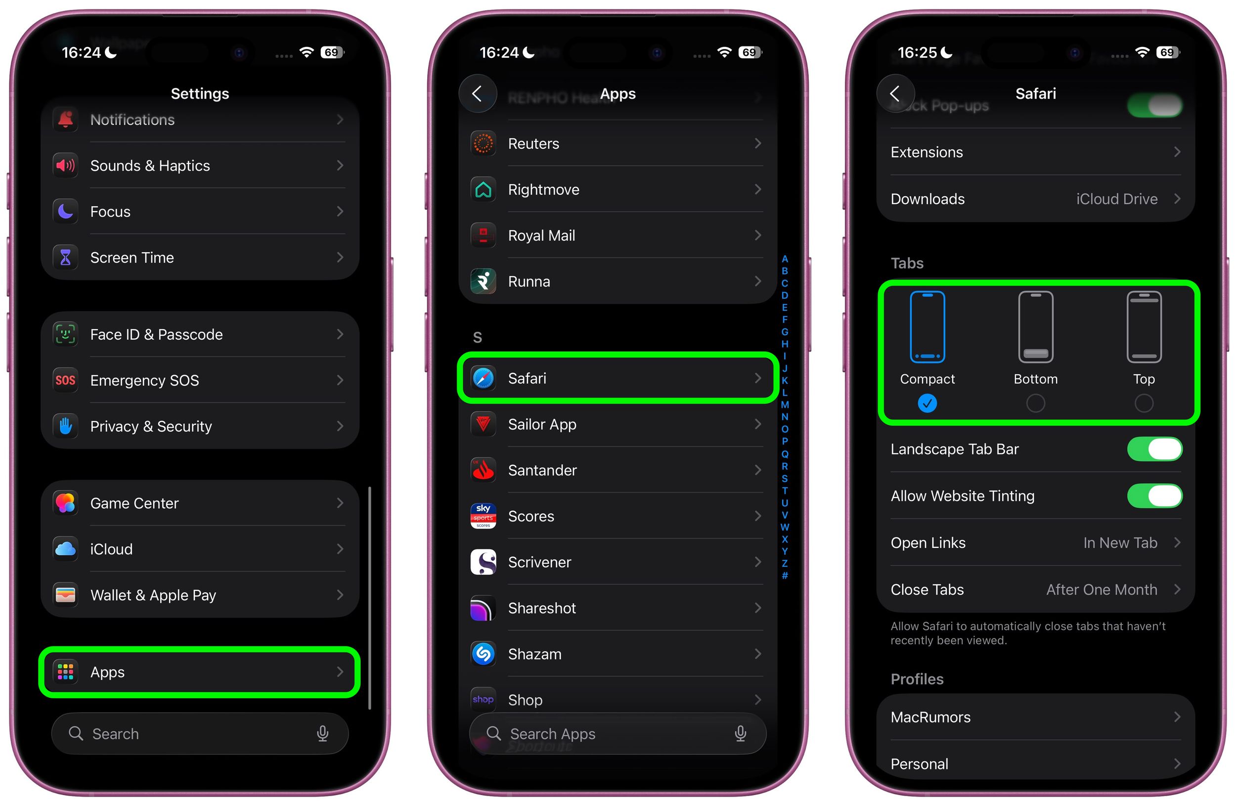 iOS 26: Restore Safari's Old Layout From iOS 18 - MacRumors