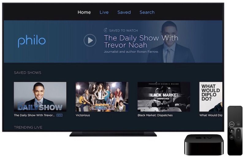 Live Streaming TV Service 'Philo' Launches on Apple TV - MacRumors