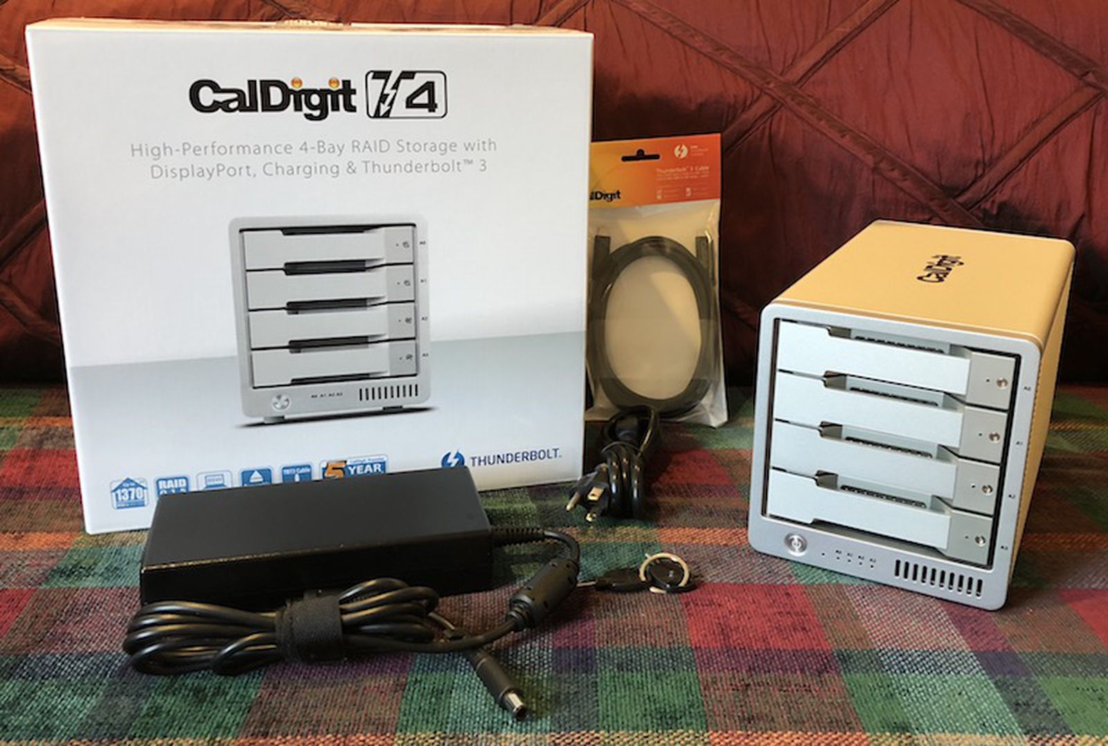 Review: CalDigit's T4 RAID Offers Lots of Fast Storage, Thunderbolt 3 ...