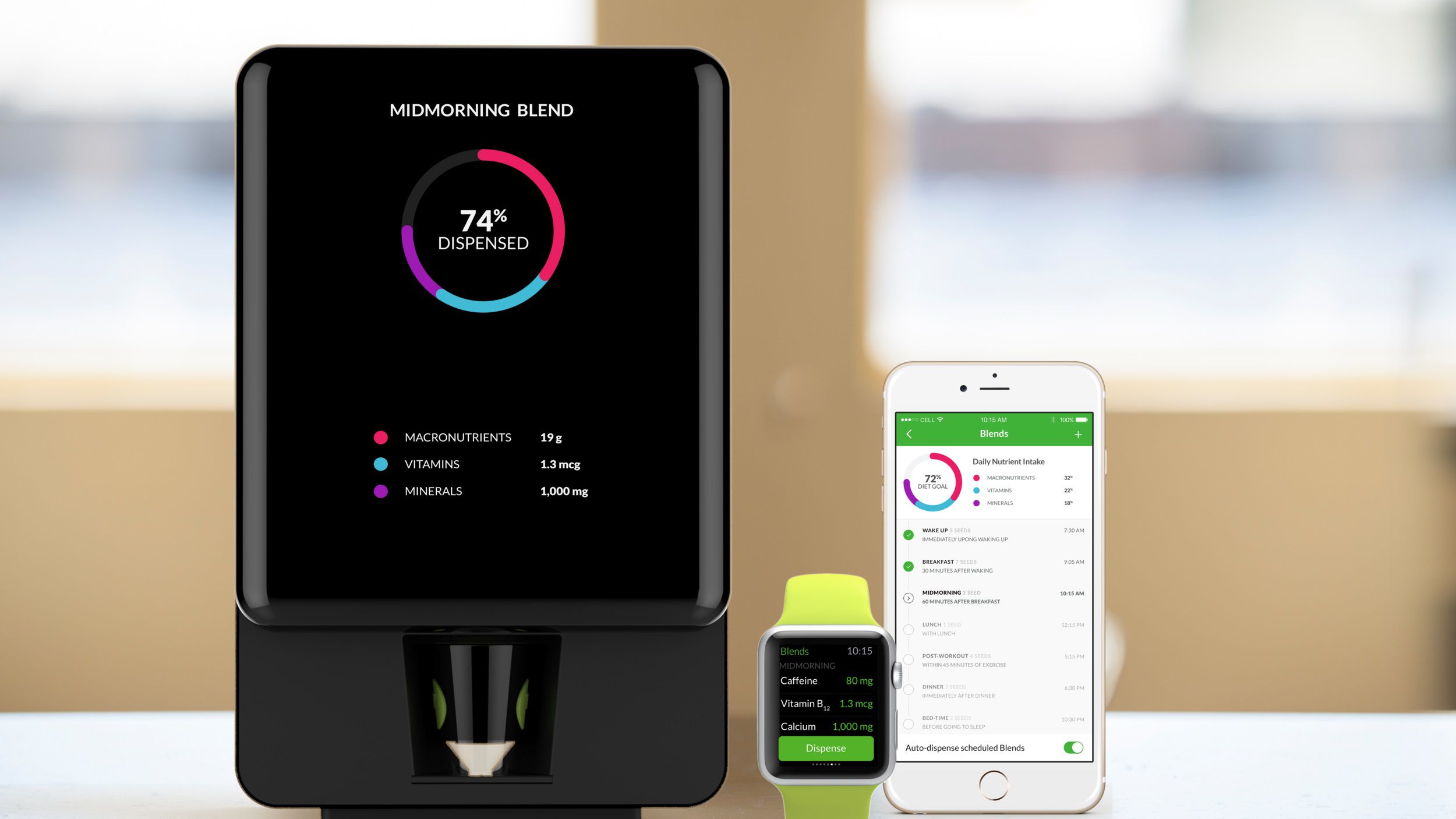 'Nourish' System Provides Supplements Based on Fitness Tracker & App ...