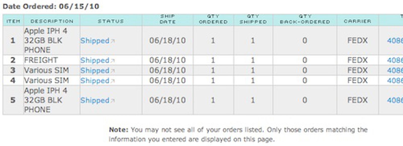 AT&T Confirming Shipment of iPhone 4 Pre-Orders - MacRumors