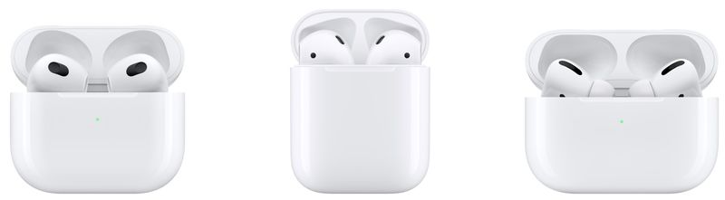 Apple's New AirPods Lineup Starts at $129 With AirPods 2, AirPods 3 ...