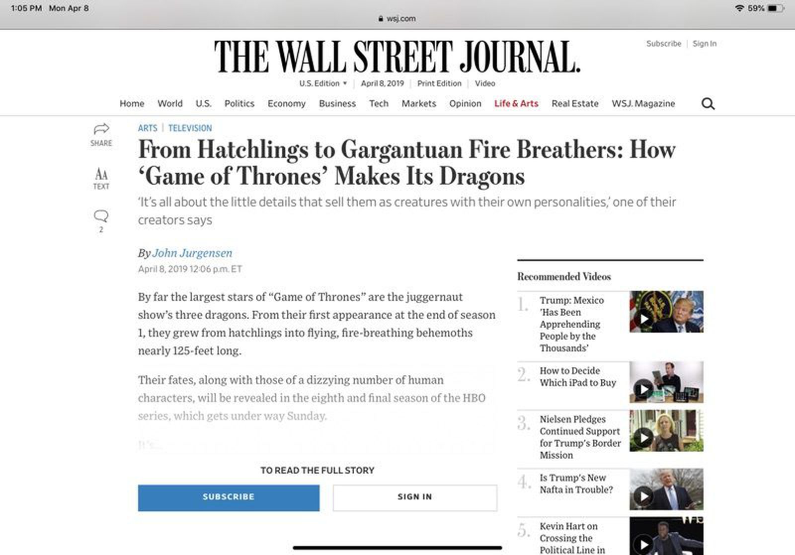 How to Read Any Paywalled Article From The Wall Street Journal Using ...