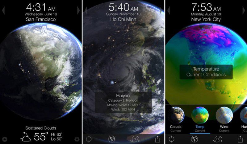 3D Planet Weather Simulator 'Living Earth' Updated with New Visual ...