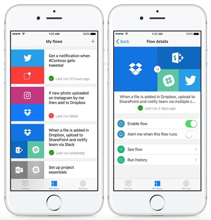 Microsoft Launches 'Flow' Workflow Service Management App for iOS ...