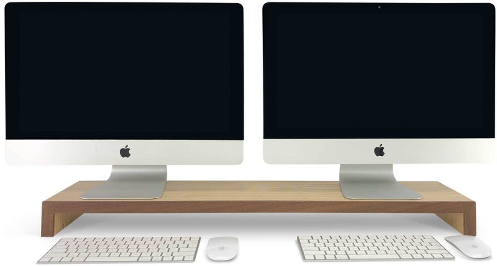 MacRumors Giveaway: Win a Wood iMac Stand or Shelf From Understands ...