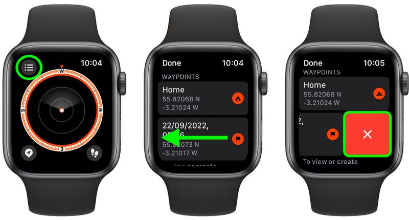 How to Use Compass Waypoints on Apple Watch - MacRumors