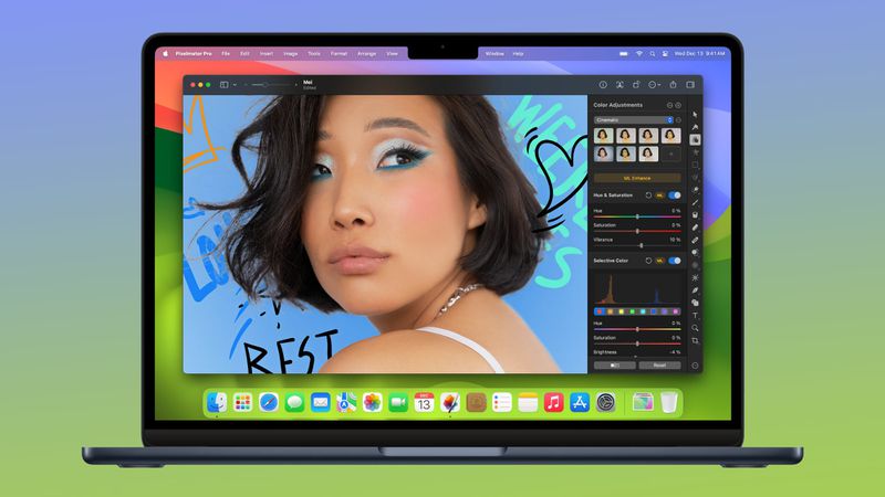 Apple's Pixelmator Pro Update Brings iPhone 17 Mockups, Keyboard ...