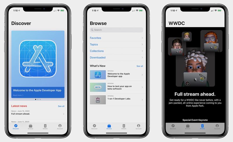 Apple Developer App Gets Redesign and New Features Ahead of WWDC ...