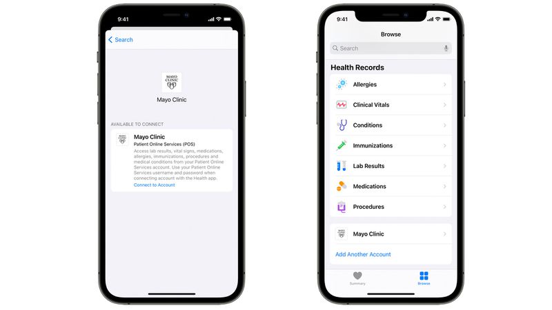 Mayo Clinic Patients Can Now Add Their Health Records to iPhone - MacRumors