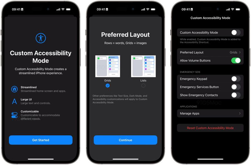 References to New 'Custom Accessibility Mode' Found in iOS 16.2 Beta 2 - MacRumors