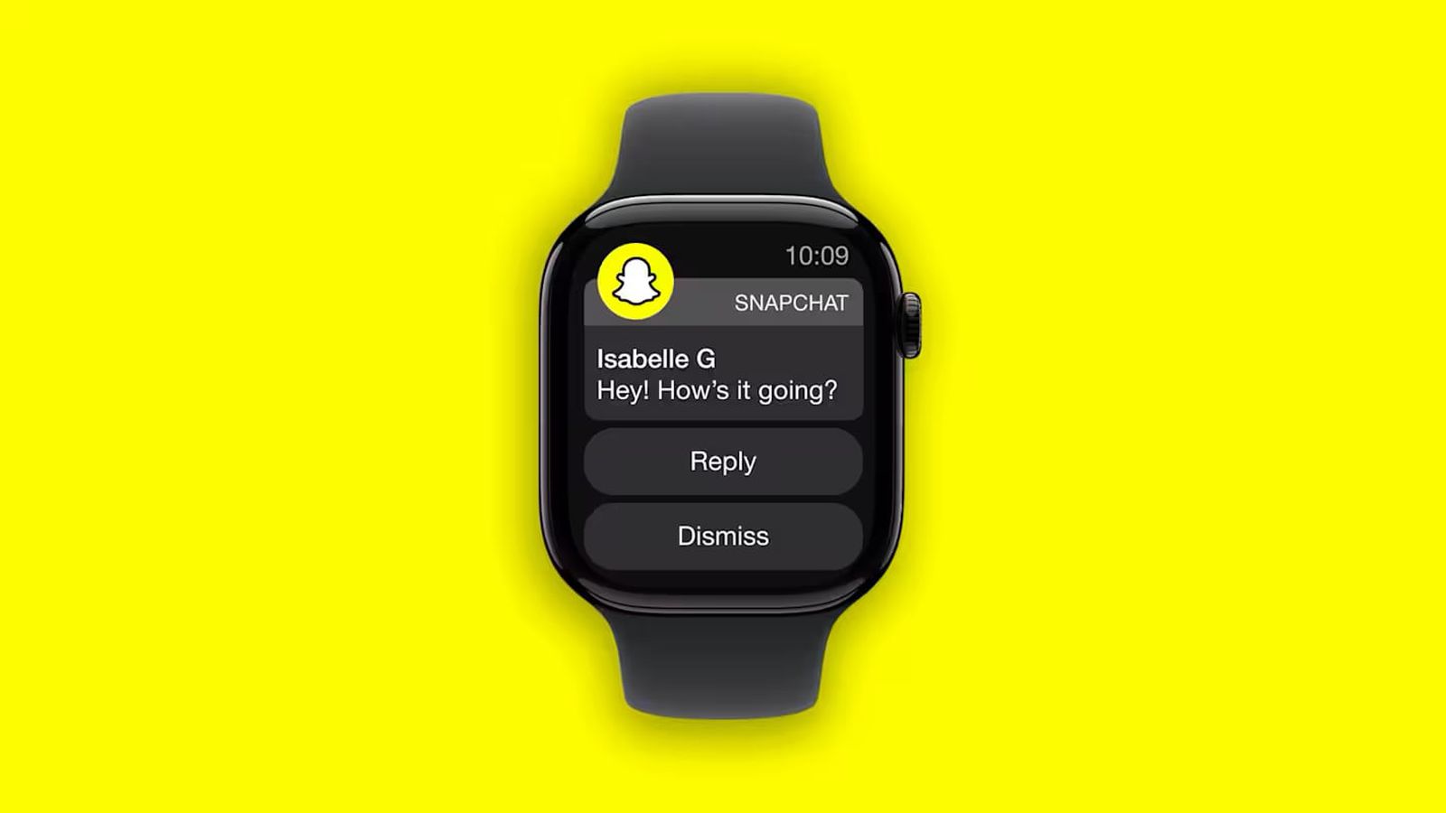 Apple Watch Gets Snapchat App - MacRumors