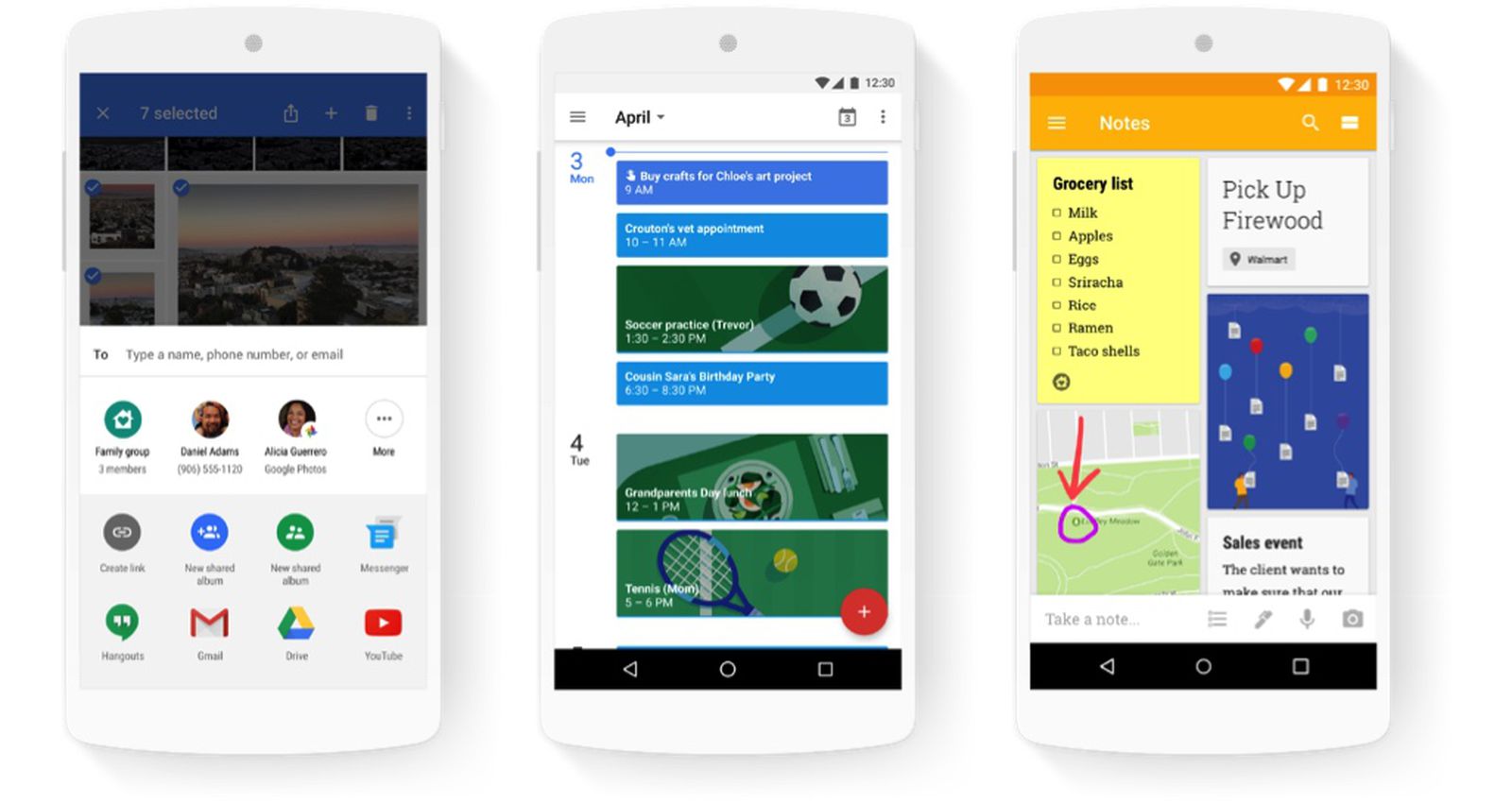 Google Adds New Family Sharing Features to Calendar, Keep, and Photos ...
