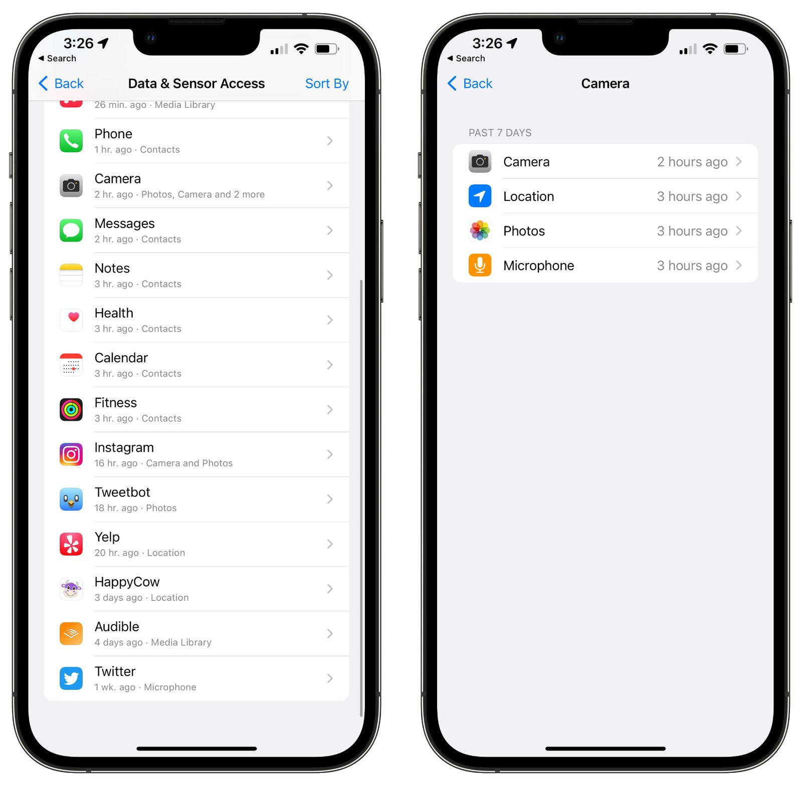 How to Use App Privacy Report in the iOS 15.2 Beta - MacRumors