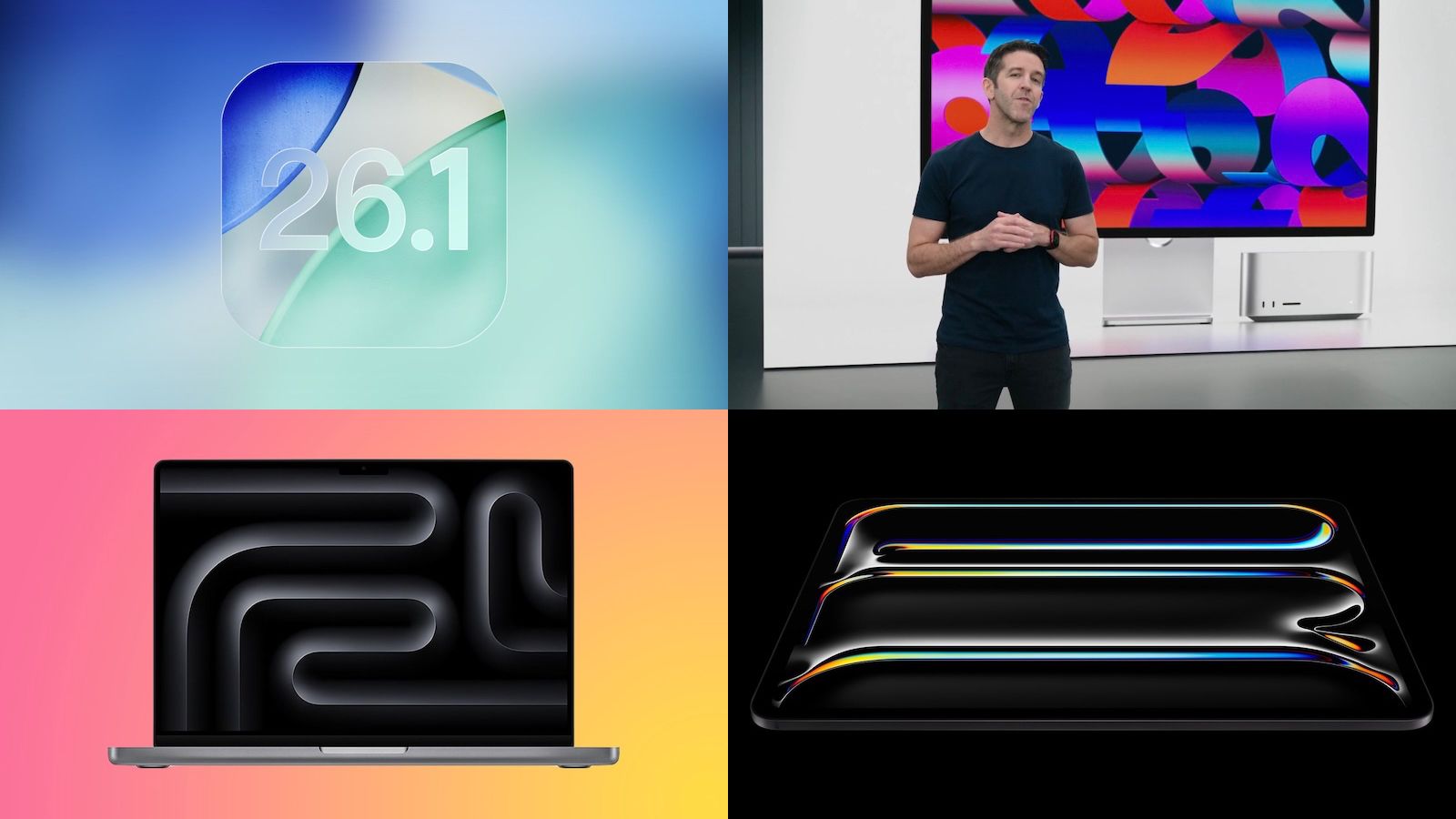 Top Stories: iOS 26.1 Changes, MacBook Pro and iPad Pro Rumors, and More - MacRumors