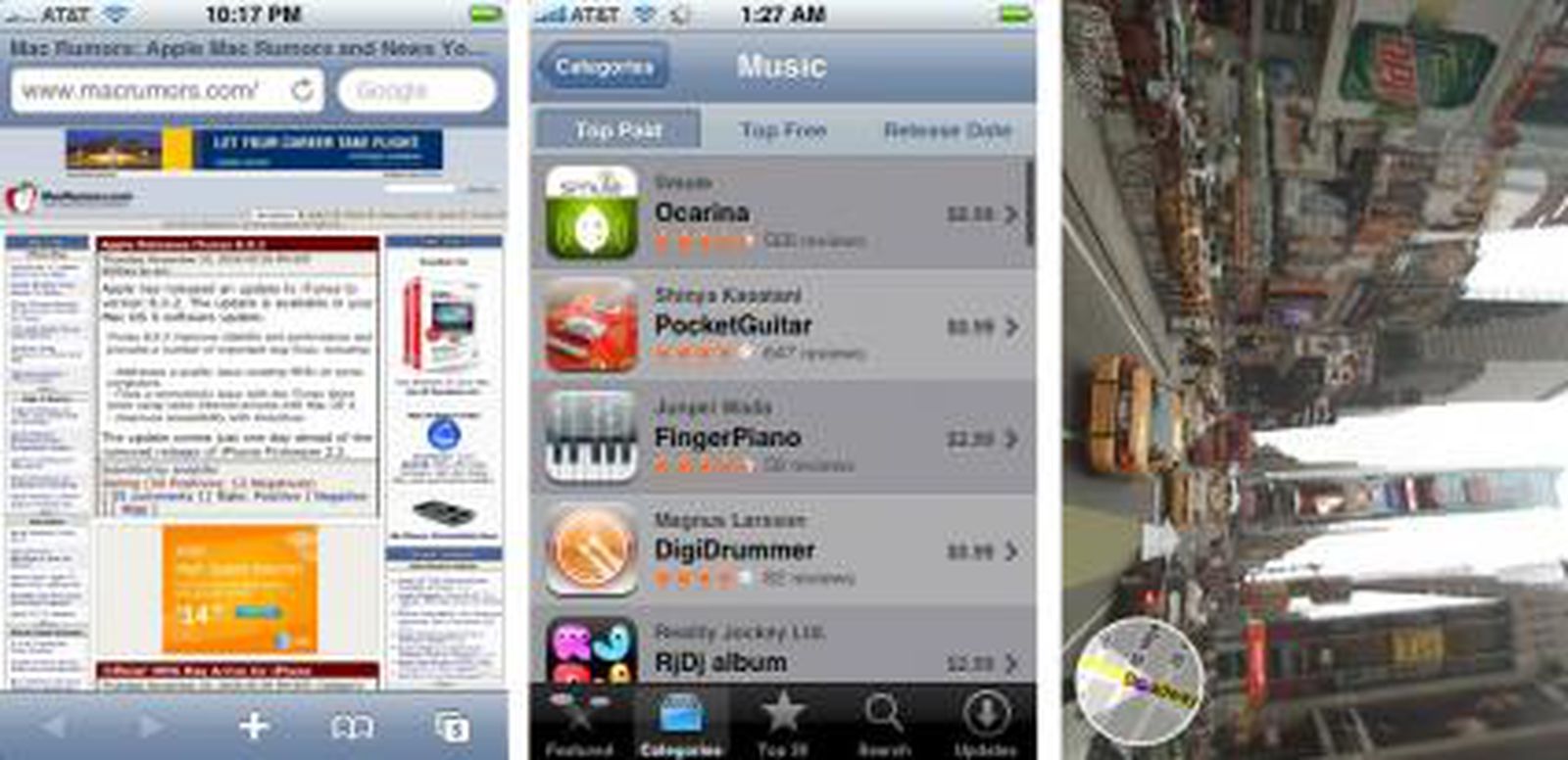 Apple Releases iPhone 2.2 Firmware with Street View, Emoji and More ...