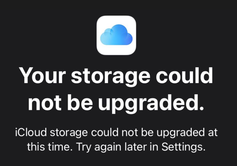 Can't Upgrade Your iCloud+ Storage Plan on iPhone or iPad? Here's How ...