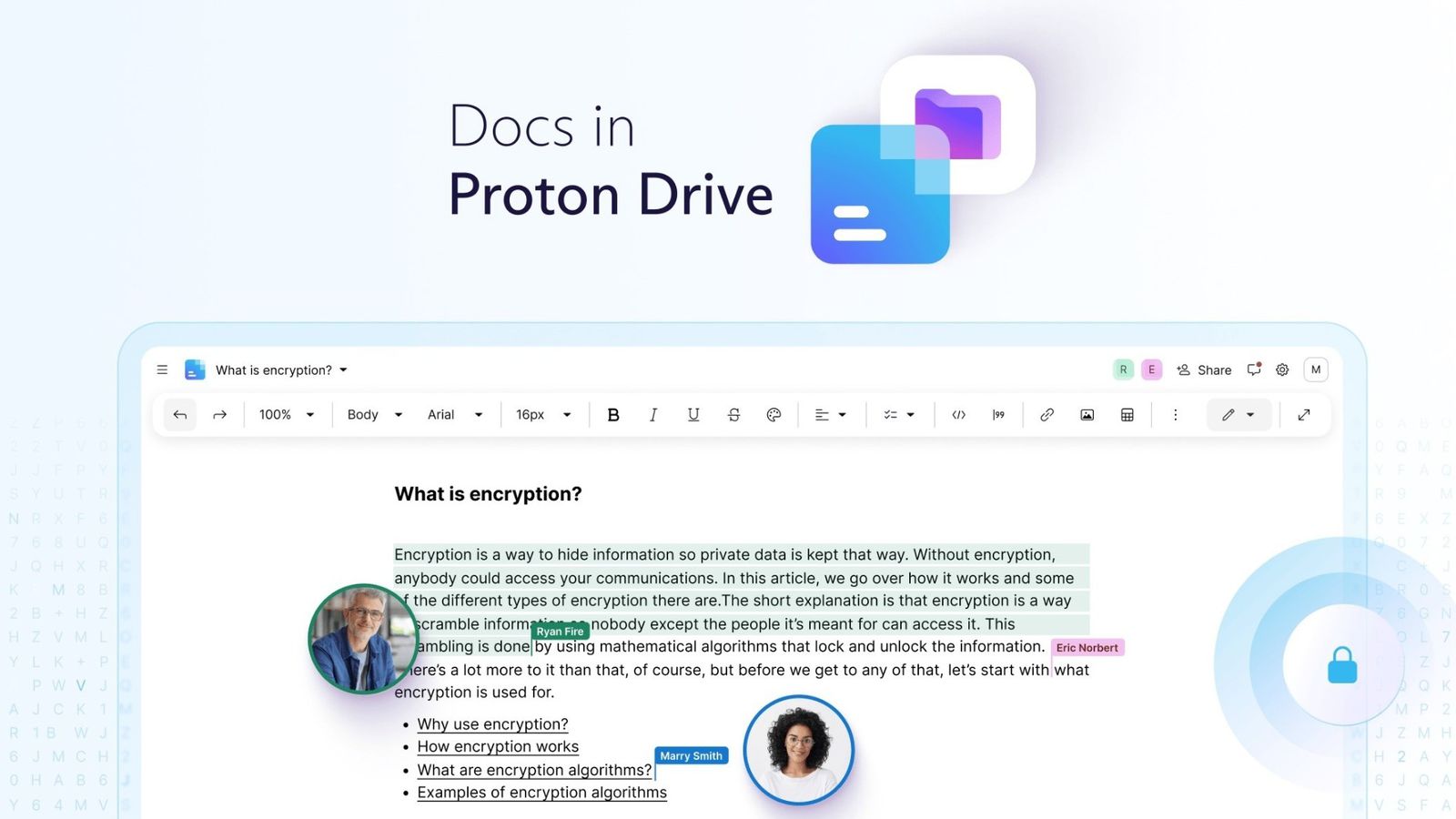 Proton Launches End-to-End Encrypted Alternative to Google Docs - MacRumors