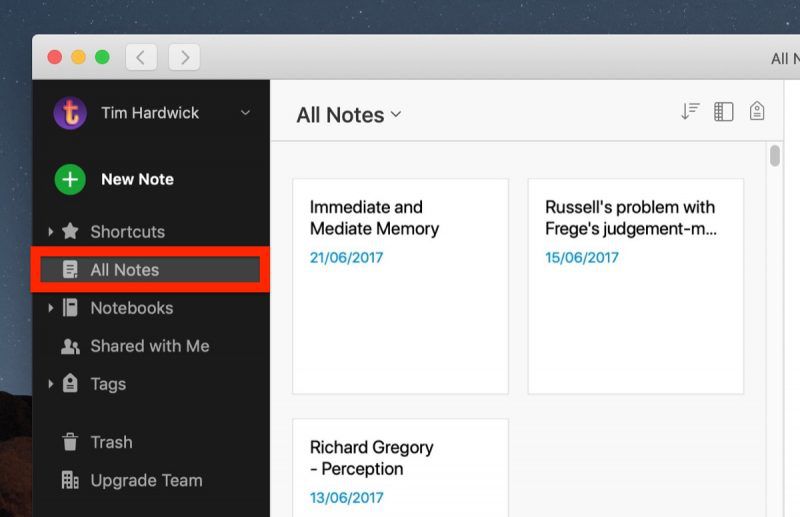 Migrate Your Notes From Evernote to Apple Notes - MacRumors
