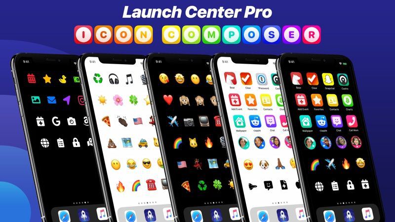 Launch Center Pro Gains New Icon Composer Feature - MacRumors