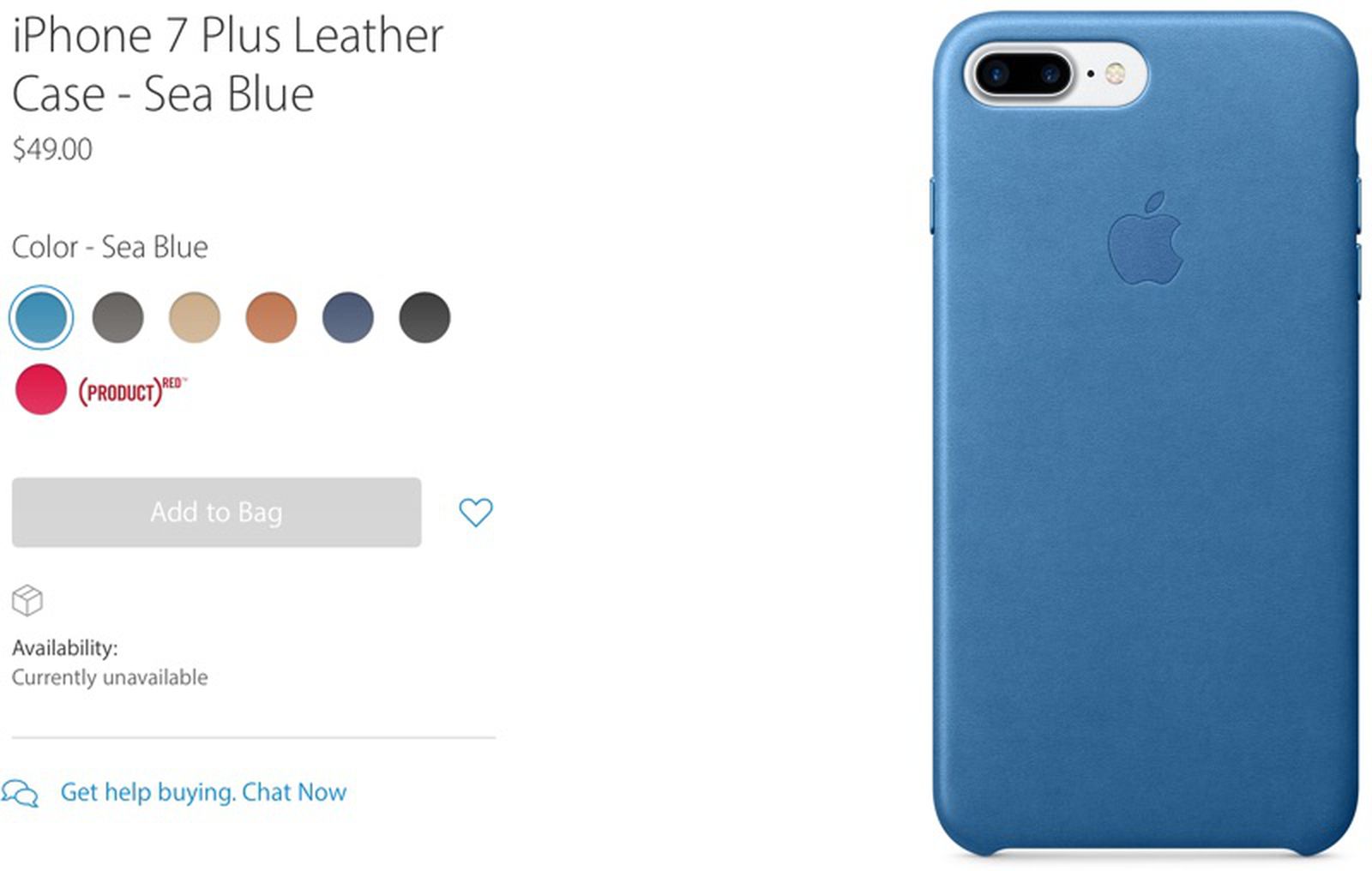 Apple Releases iPhone 7 and iPad Cases in New Colors - MacRumors