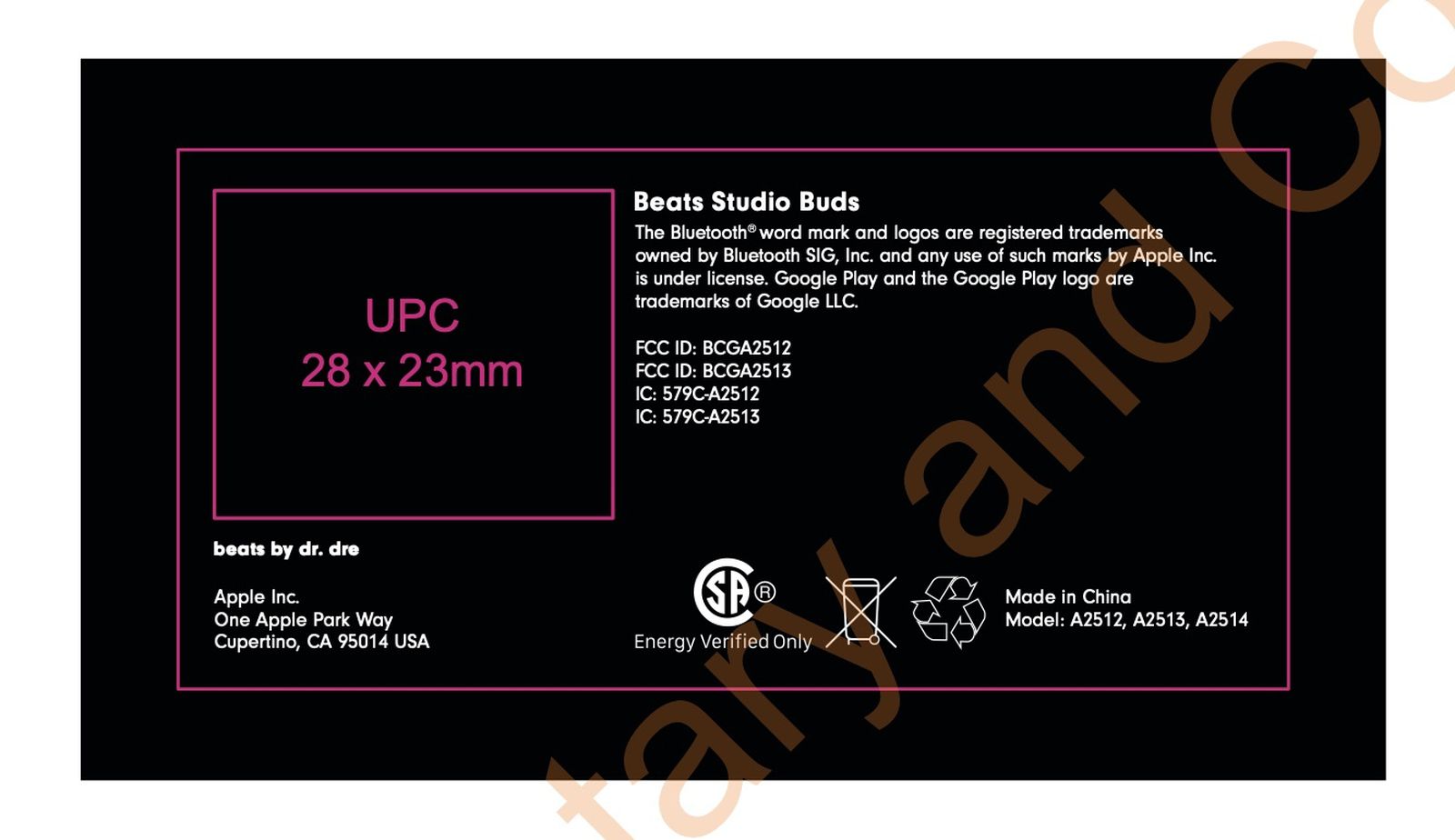 Beats Studio Buds Show Up in FCC Database - MacRumors
