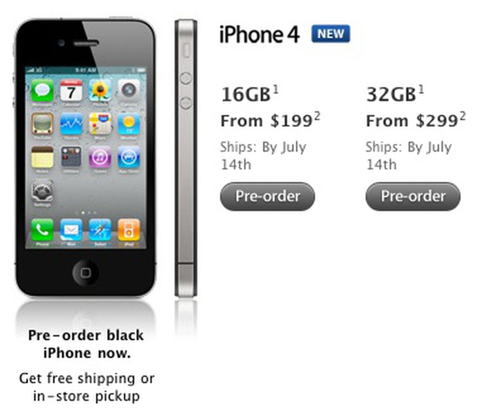 U.S. Shipping Estimates for iPhone 4 Pre-Orders Through Apple Slip ...