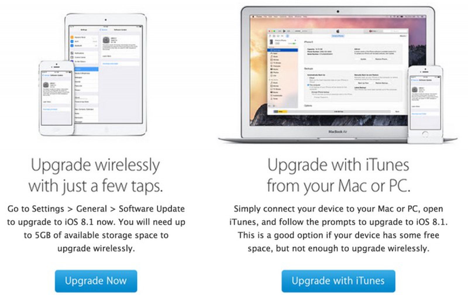 Apple Sending Emails Encouraging Customers to Upgrade to iOS 8 - MacRumors
