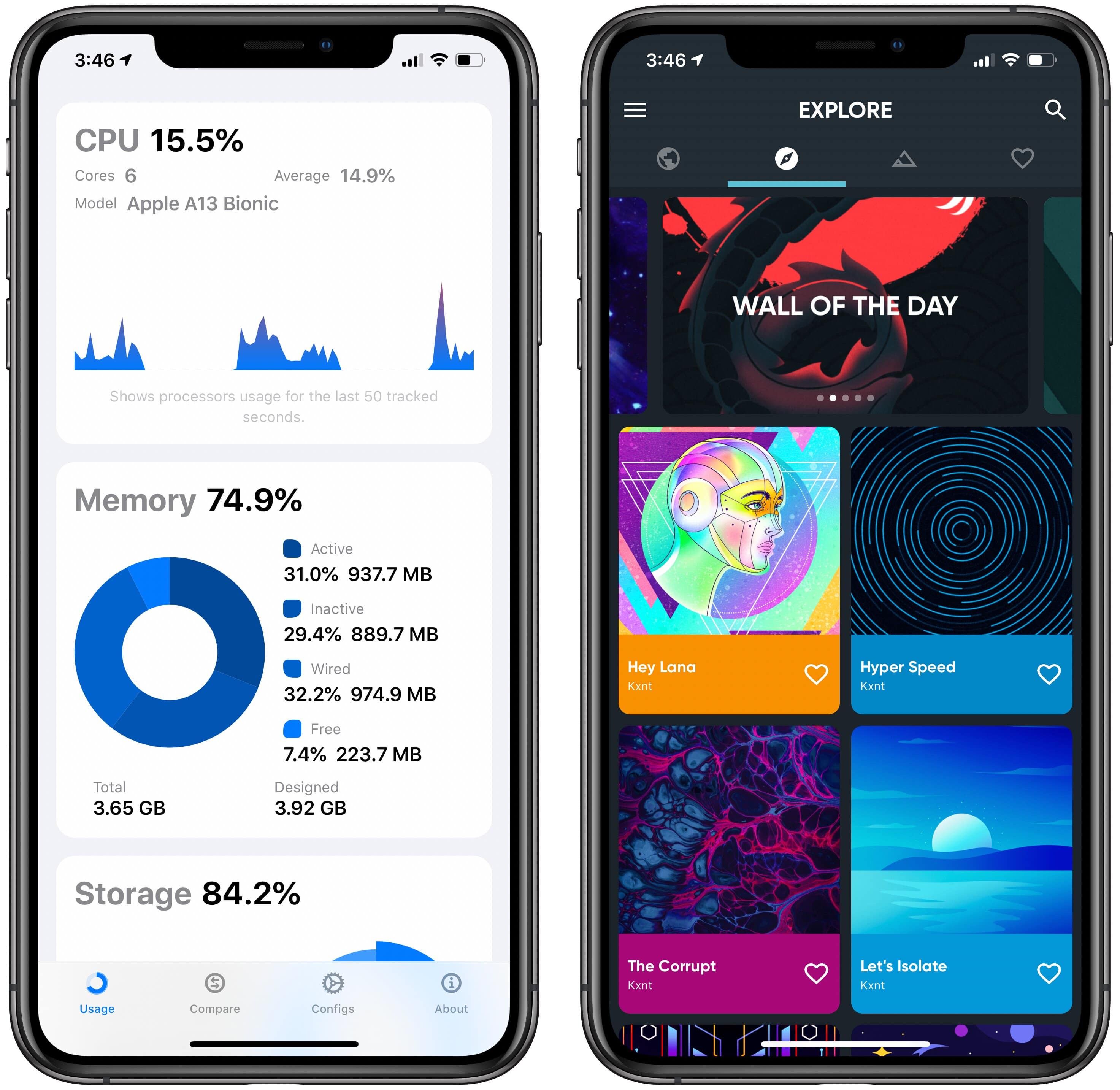 App Recap: 'Usage' System Activity, 'Backdrops' Wallpapers, and Major ...