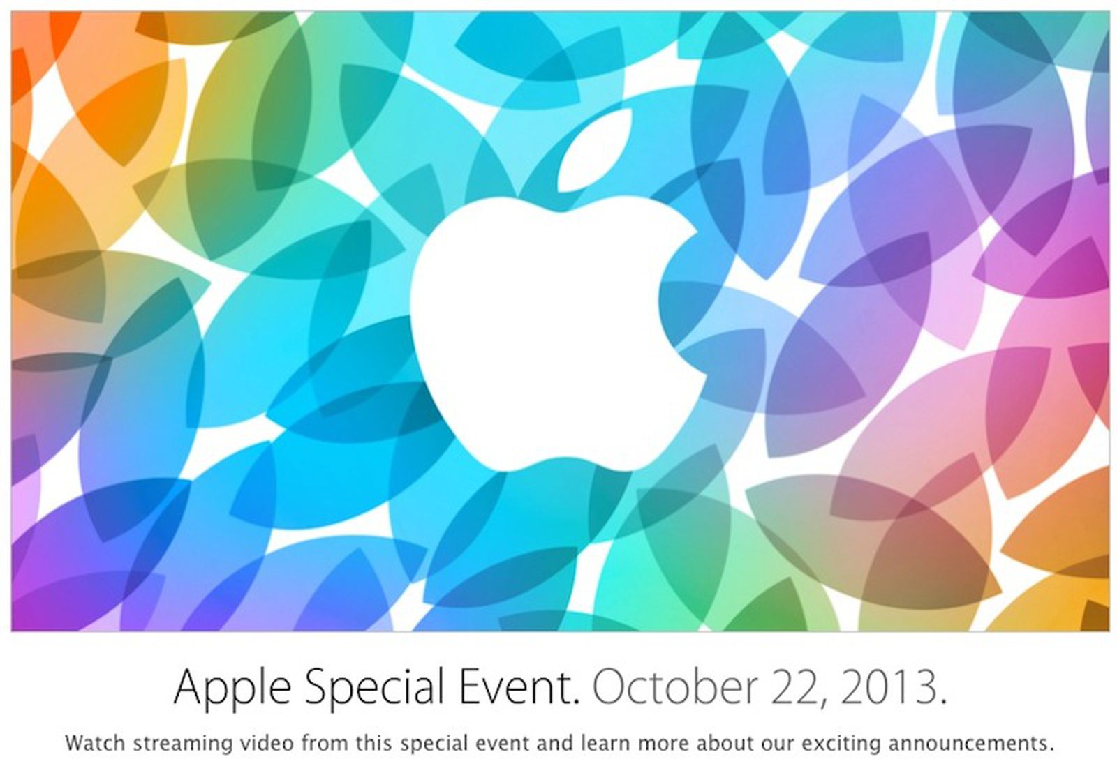 Apple to Offer Live Video Stream of Today's Media Event - MacRumors