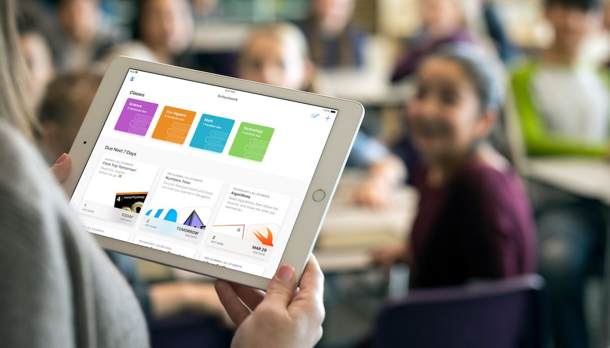 Apple Announces 'Classroom' Coming to Mac, Reveals New 'Schoolwork' App ...