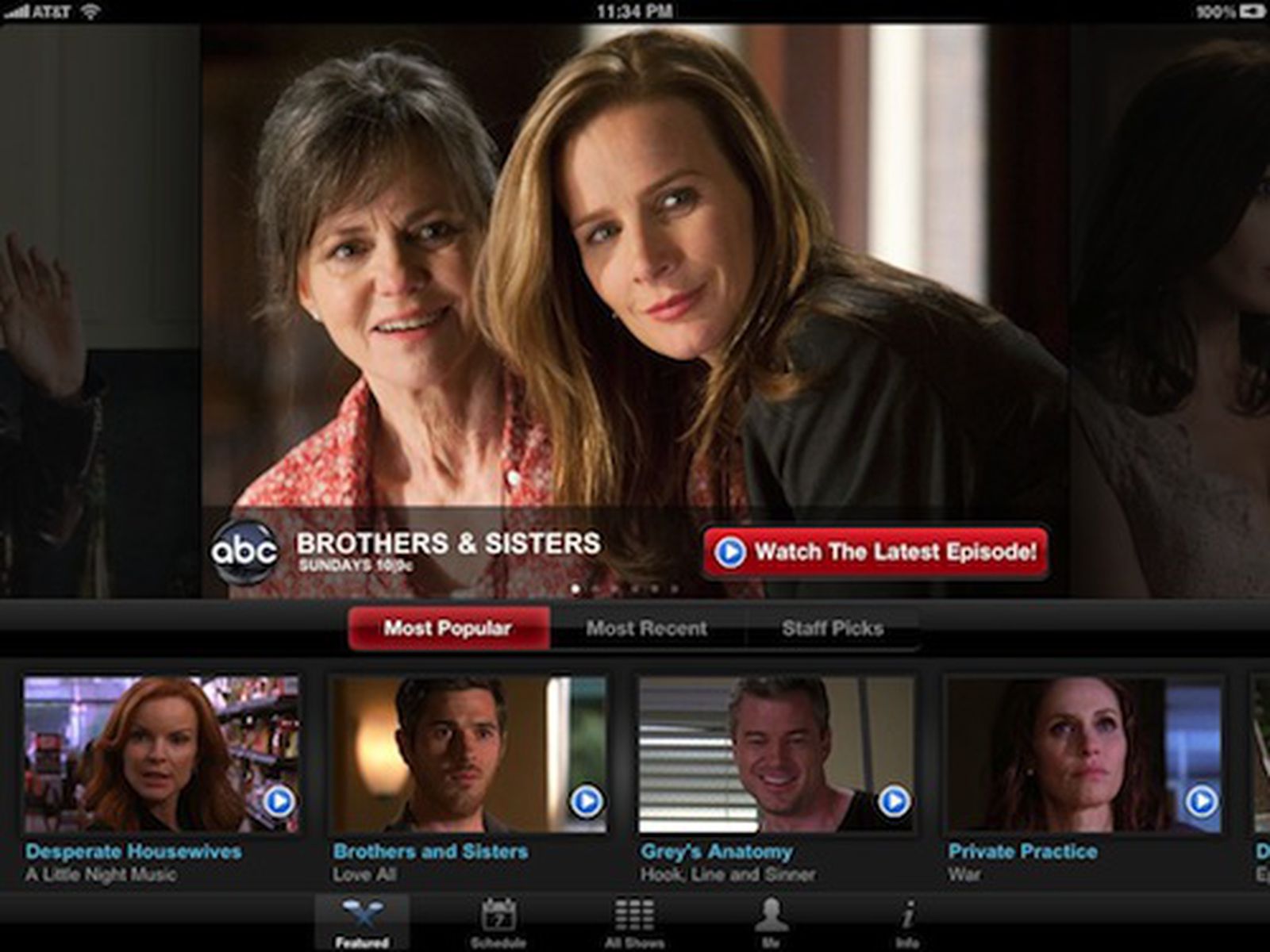 'ABC Player' Updated to Support 3G Streaming and Landscape Orientation ...