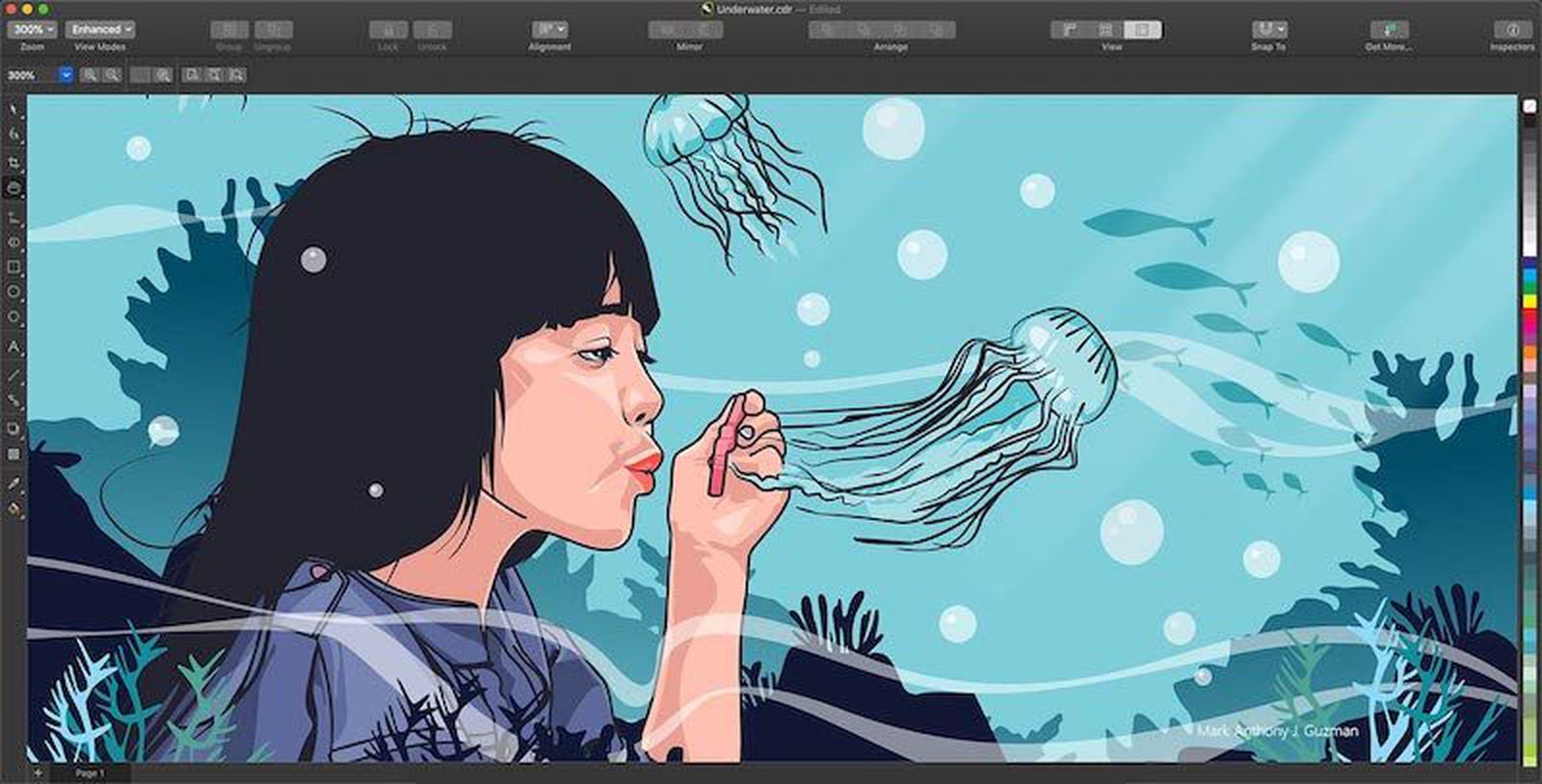 CorelDRAW Returns to Mac After Nearly 20 Years With macOS Mojave Dark Mode and Touch Bar Support ...