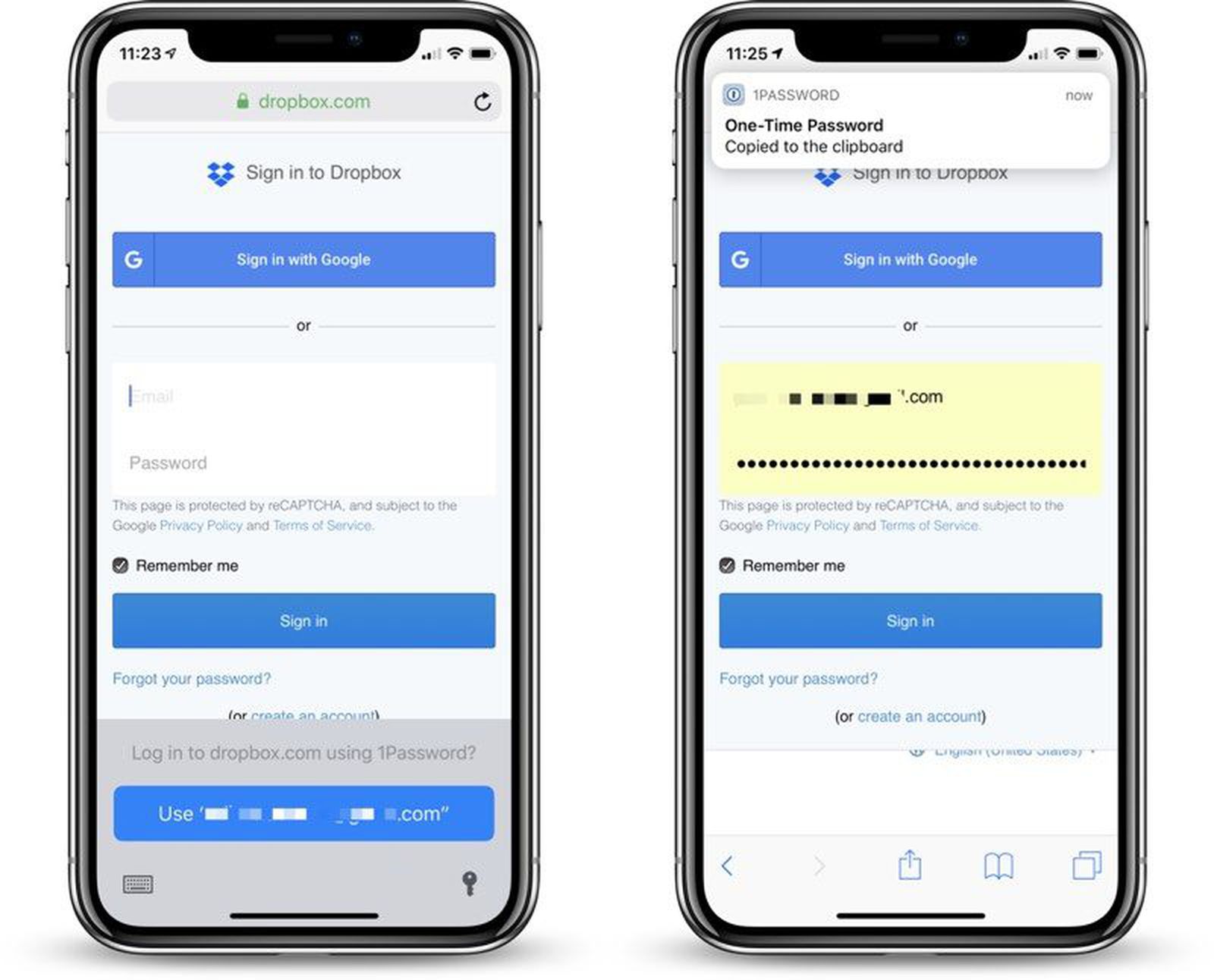 How Apples Ios 12 Password Autofill Feature Works With 1password Macrumors