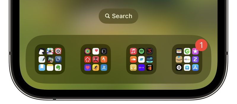 iOS 16: How to Remove the Home Screen Search Button - MacRumors
