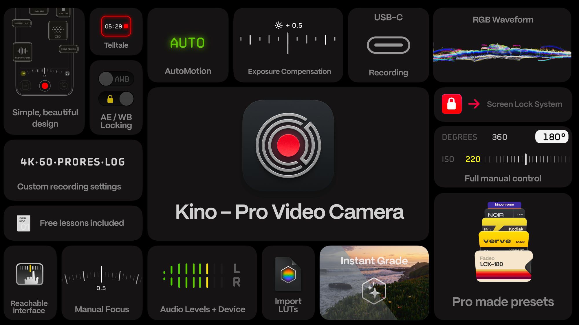 Halide Camera Team Launches Kino Pro Video App - MacRumors