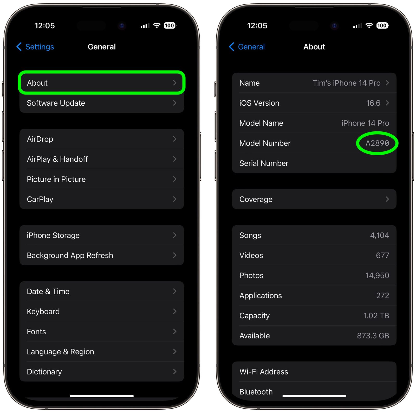 How to Identify Your iPhone Model and Model Number - MacRumors
