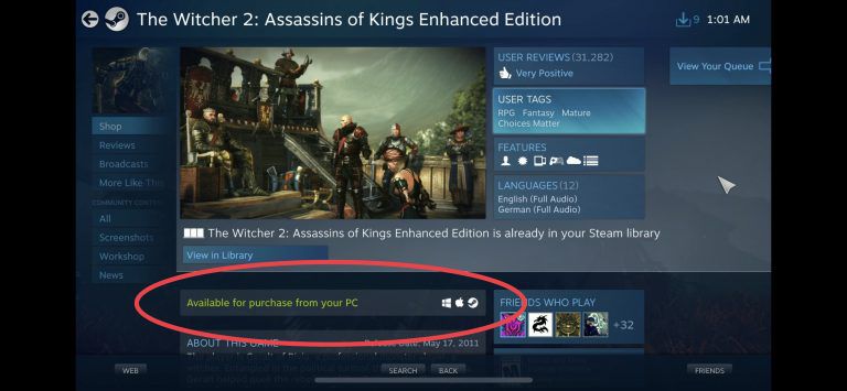 Valve Removes Game Purchasing Option From Steam Link in Hopes of App ...